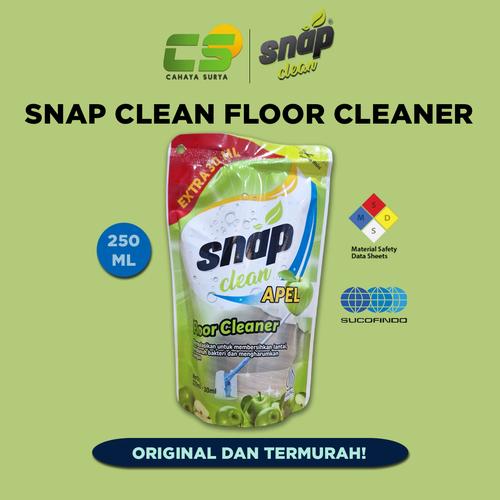 Jual Snap Clean - Floor Cleaner / Pembersih Lantai Pouch 250ml - APEL ...