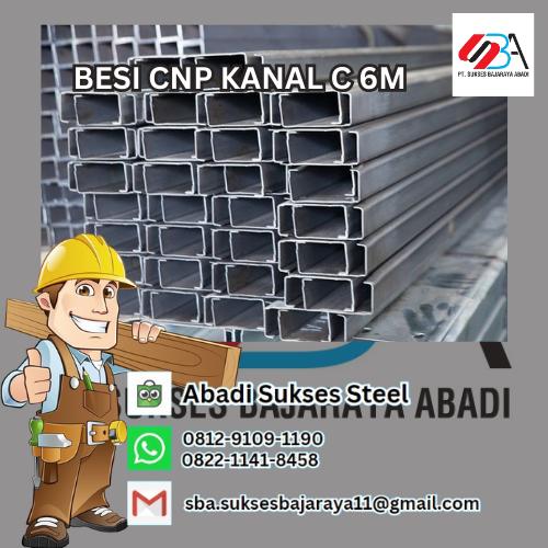 Jual BESI CNP KANAL C 6 METER SNI - 75x45x15x2,3mm - Jakarta Barat ...