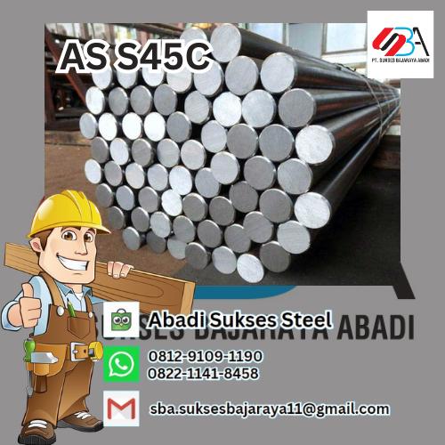 Jual BESI AS S45C SNI ( Diameter 100-300mm ) x 6M - 280mmx6M - Jakarta ...