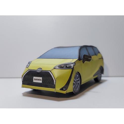 Jual 3D Papercraft Mobil MPV Toyota Sienta Pola Kertas DIY - BC/Manila ...