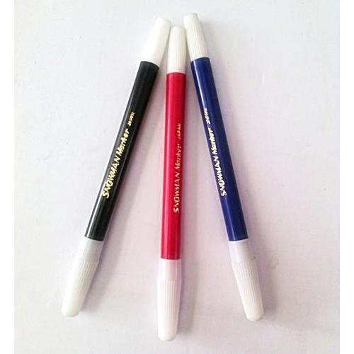 Jual Spidol Snowman Marker Kecil (Hitam/Biru/Merah) - Hitam - Jakarta ...