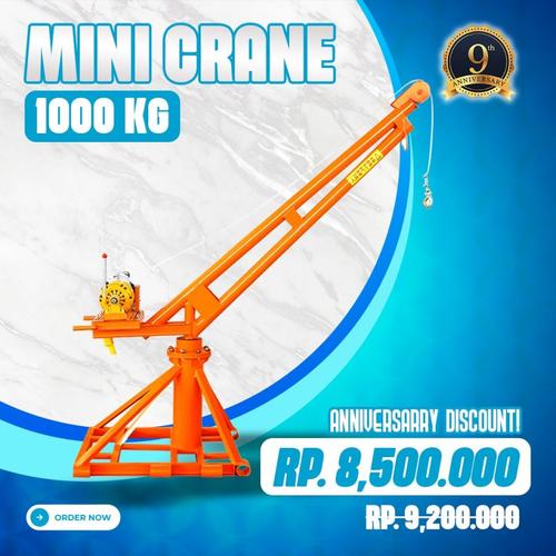 Jual MINI CRANE 1 TON / MINI CRANE 1 TON/ BERKUALITAS - Jakarta Barat - konstruksi Utama | Tokopedia