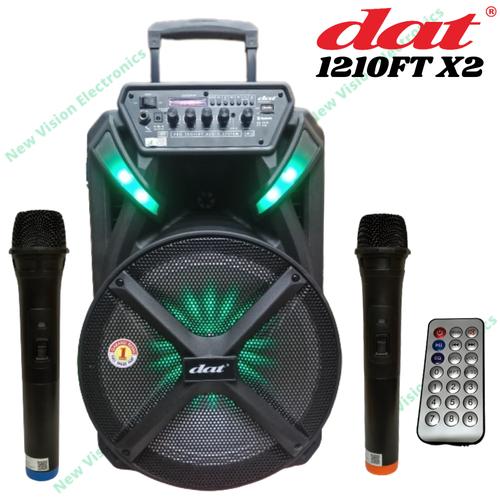 Jual Speaker portable bluetooth DAT DT 1210FT X2 original spiker ...
