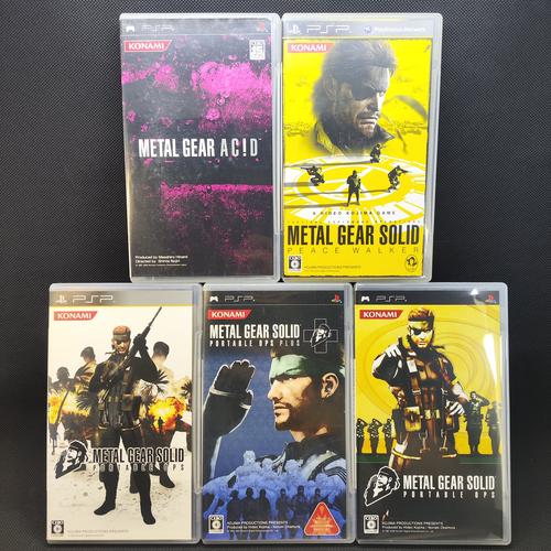 Jual Metal gear solid portable ops game PSP mgs bande dessinee peace ...