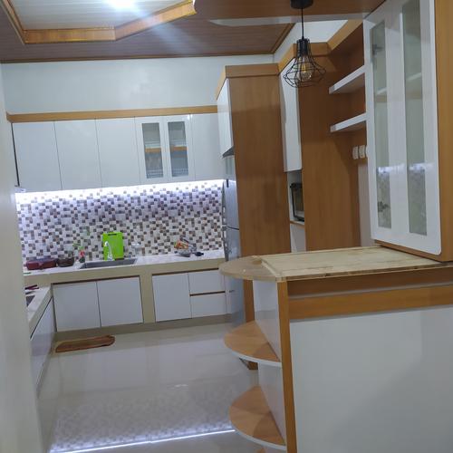 Jual lemari kichen set anti rayap anti air dapur pvc board - Kota ...