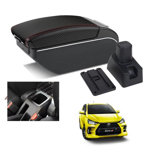 Jual Armrest Console Box Mobil Agya Ayla 2023 Up - Boxer Wood - Jakarta ...