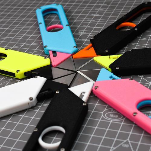 Jual Utility Knife EDC Auto Lock & Unlock | Fidget Toy | Pisau Cutter ...