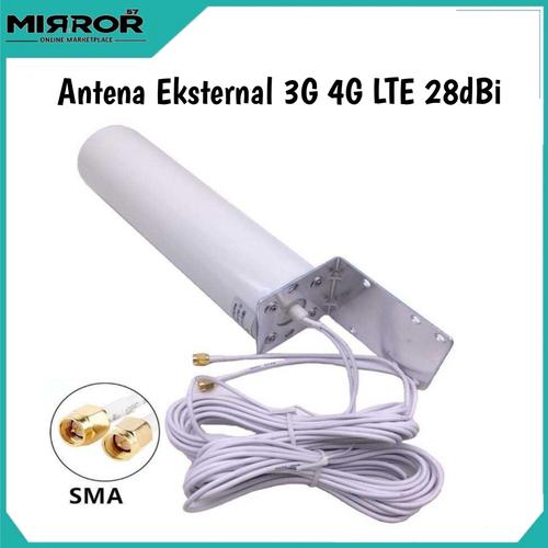 Jual Antena Eksternal 3G 4G LTE 28dBi Konektor SMA Untuk Router Modem Orbit - Jakarta Pusat ...