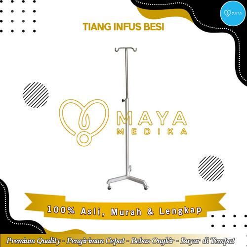 Jual Tiang Infus Besi (069A) - Kota Denpasar - Maya Medika Bali | Tokopedia