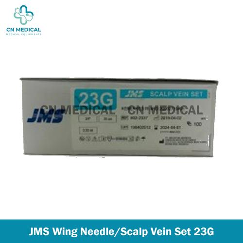 Jual JMS Scalp Vein Set 23G/Wing Needle 23G ORIGINAL (1 Box/100Pcs ...