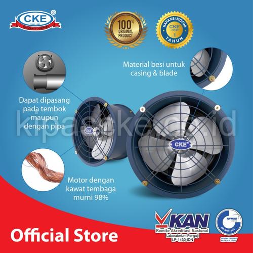 Jual Axial Blower 14 Inch 220 Volt CKE Drum Fan 14 Inch Exhaust Fan 14 Inch - Jakarta Barat ...