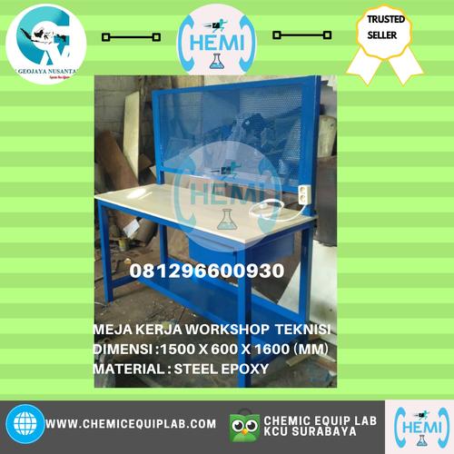 Jual 150 ECO MEJA KERJA WORKSHOP STEEL EPOXY / MEJA BENGKEL TEKNISI ...