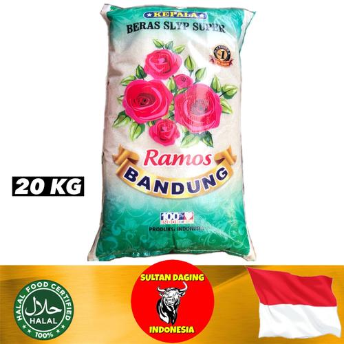 Jual BERAS SYLP SUPER RAMOS BANDUNG 20 KG PREMIUM/ BERAS RAMOS BANDUNG ...