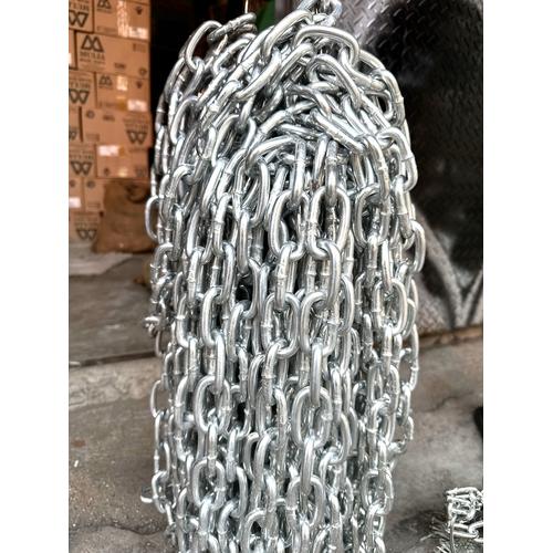 Jual Rantai Besi/ Rantai Pagar Portal Gembok Motor Kuat Galvanized 1 ...