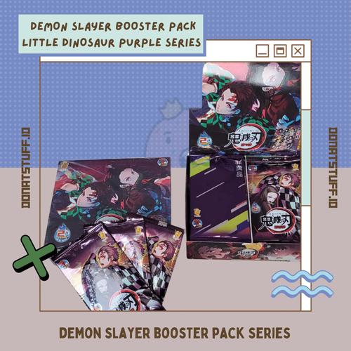 Jual Booster Pack Kartu Demon Slayer Kimetsu No Yaiba Purple Series ...