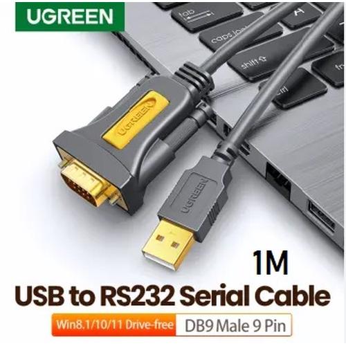 Jual UGREEN Kabel USB to Serial RS232 DB9 Male 1Meter - Kota Pontianak ...