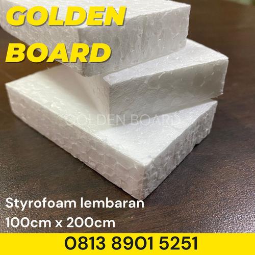 Jual Styrofoam lembaran hard 1cm x 100 x 200cm - Jakarta Barat - Golden ...