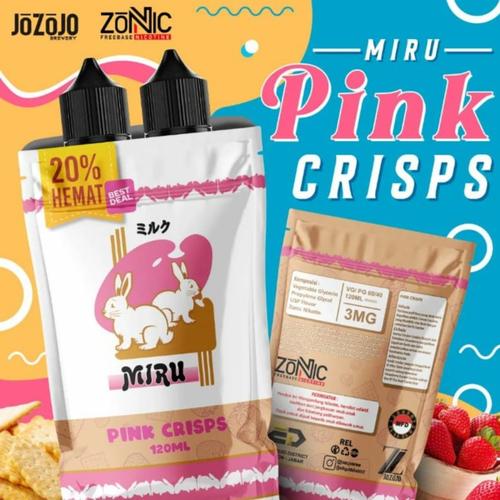 Jual SATUAN - MIRU CREAMY 60MLI PINK CRISPS JOZOJO - Blue Crisps, 6MGE ...