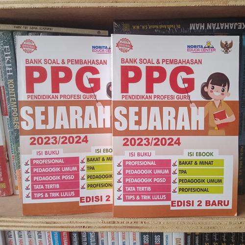 Jual BANK SOAL PPG SEJARAH 2023/2024 - Kota Bandung - Buku_Palasari (TB ...