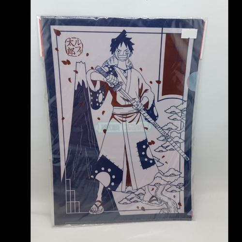 Jual One Piece Clear A4 File Monkey D Luffy Wano Ichiban Kuji Bandai ...