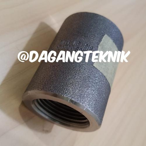 Jual Socket Steel / Full Coupling Besi ASA 3000 3/8 inch NPT - Jakarta ...