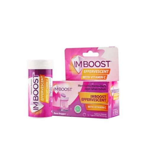 Jual IMBOOST EFFERVESCENT WITH VITAMIN C RASA ANGGUR @8 TABLET - Kota ...