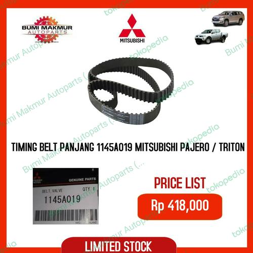 Jual TIMING BELT PANJANG 1145A019 MITSUBISHI PAJERO / TRITON - Jakarta ...