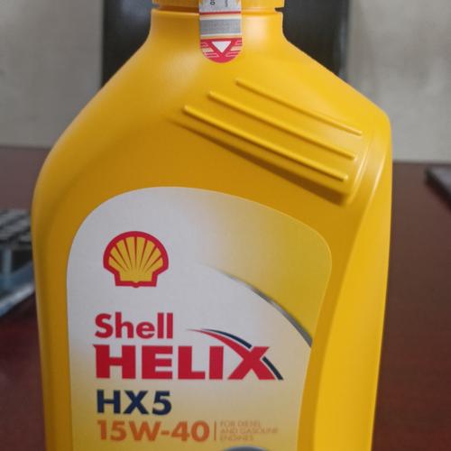 Jual Oli Shell / Shell HX5 15W-40 1 liter / Original bisa scan - Kota ...