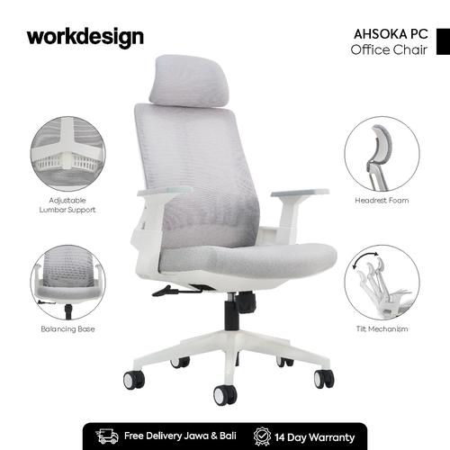 Promo Workdesign - Ahsoka PC Kursi Kantor / Kursi Kerja Ergonomis Cicil 0% 3x - Kab. Gresik ...