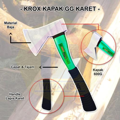 Jual KROX KAPAK GG KARET HIJAU 600G - KAPAK KAYU - Kota Surabaya ...