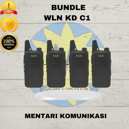 Jual BUNDLE HT WLN KD C1 ISI 4 PCS - HT Wln KD C1 UHF Bundle - wln kd-c1 - 2UNIT - Kota ...