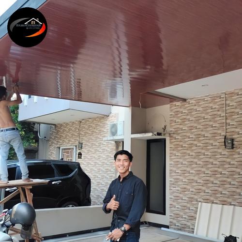 Jual rangka baja ringan atap Aldiron RS (+PLAFON PVC TERPASANG) - Kab ...