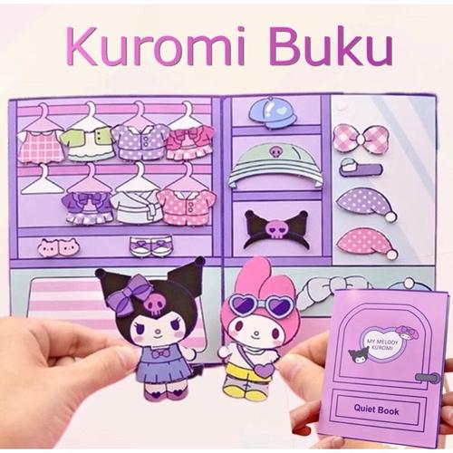 Jual Buku Quite Book Melody Kuromi Sanrio DIY Mainan Edukasi Anak Busy ...