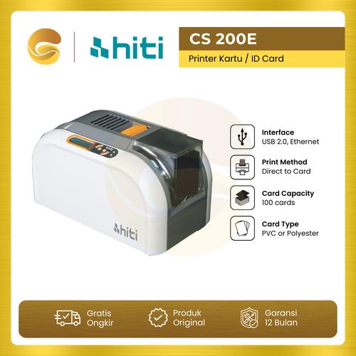 Promo HITI CS200e ID CARD Printer CS-200e Printer Kartu HITI CS200 ...