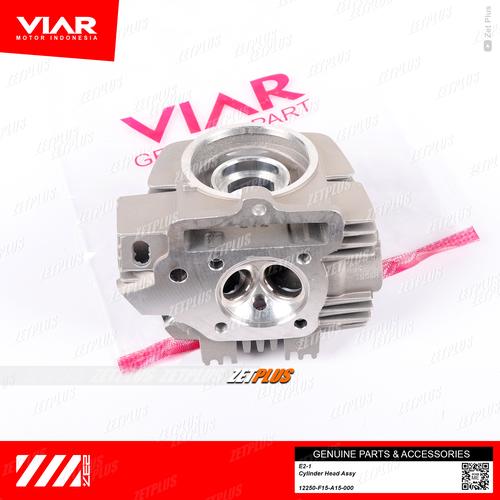 Jual CYLINDER HEAD ASSY ATV RAZOR 150 ORIGINAL /blok silinder viar ...