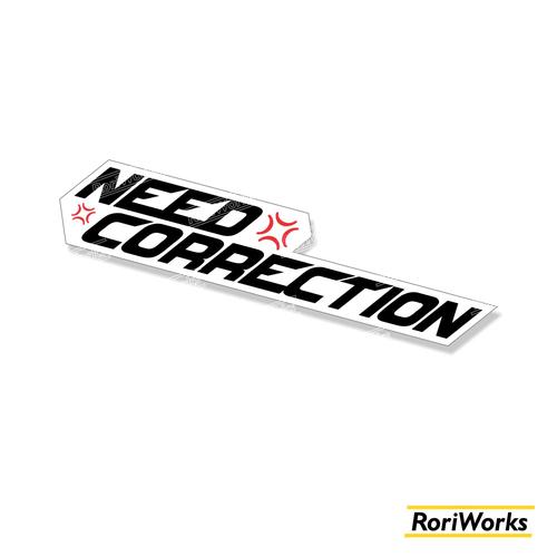 Jual Stiker Kiss cut - Need Correction Meme | Parodi NFS - Kota Tangerang - RoriWorks | Tokopedia