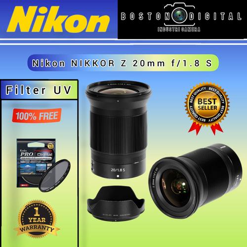 Jual LENSA NIKON NIKKOR Z 20MM F1.8 S / NIKON Z 20MM F1.8S - BOX PUTIH ...