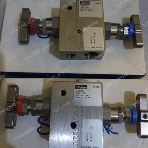 Jual MANIFOLD VALVE 2 WAY PARKER HLS2V-CT 1/2 FNPT SS316 - Kota Cilegon ...