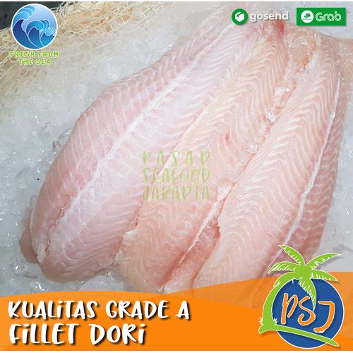 Jual Ikan Dory Fillet 1kg/Dori Fillet Beku/Ikan Patin Fillet (tanpa ...