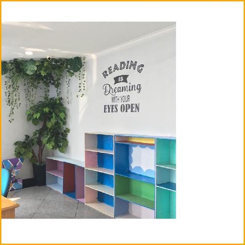 Jual Wall Stiker Reading Dreaming Dekorasi Perpustakaan Library Sekolah ...