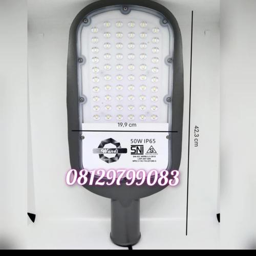 Jual lampu jalan led 50w 50 watt outdoor lampu pju street light led 50watt - PJU TIPIS V ...