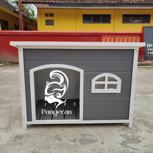 Jual Kandang Anjing Besar | Rumah Anjing Kayu Minimalis | Dog House ...