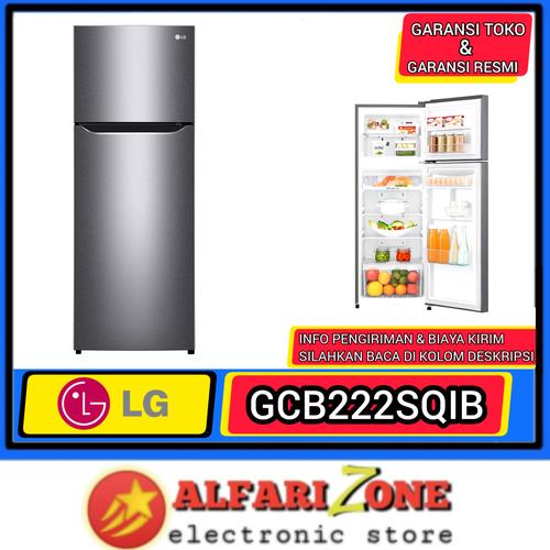 Jual Kulkas LG 2 pintu inverter GNB222SQIB Lemari es Lg 2 Pintu GNB222 ...