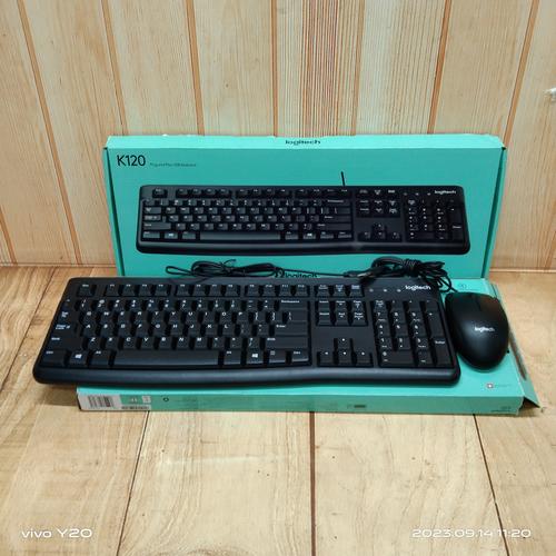 Jual KEYBOARD USB LOGITECH K120 - MOUSE ORIGINAL MURAH MANTAP - Jakarta ...