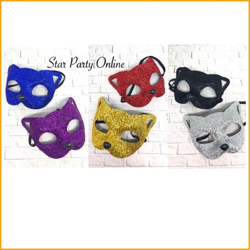 Jual Topeng Kain Kucing Topeng Pesta Topeng Kostum Masquerade Topeng ...