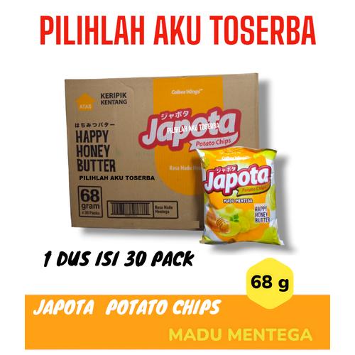Jual Japota Keripik Kentang HAPPY HONEY BUTTER 68 gr - ( HARGA 1 DUS ...