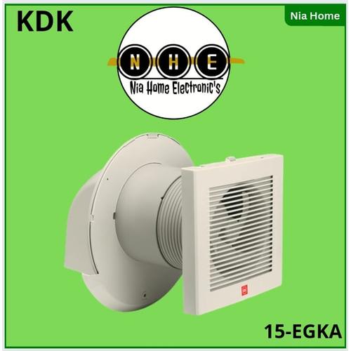 Jual KDK Exhaust Fan Kamar Mandi 6 Inch 15 Cm 15EGKA Complete Hexos 15 ...