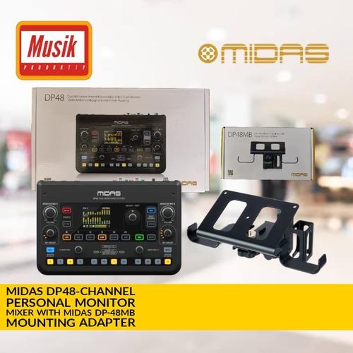 Promo Midas DP48 Dual 48 channel personal monitor mixer Cicil 0% 3x ...