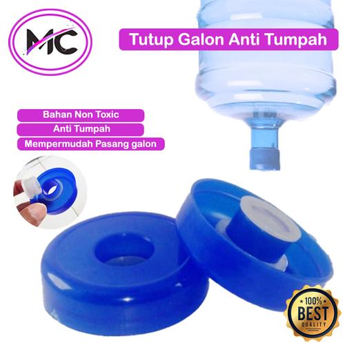 Jual Tutup Galon Dispenser Anti Tumpah Penutup Galon Reusable Non Toxic ...