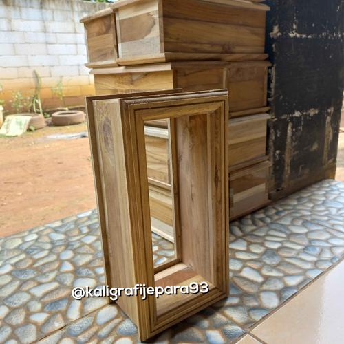 Jual Roster Kayu Jati 60x10 cm, Minimalis Lis Double - Kab. Jepara ...